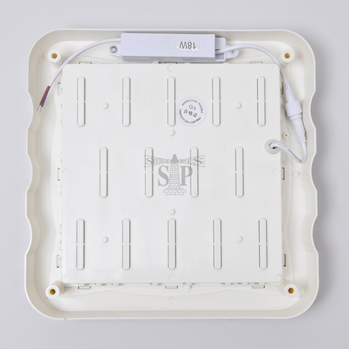 8.6-inch 15W Flush Mount LED Ceiling Light Square [Anti-Glare Cover ...